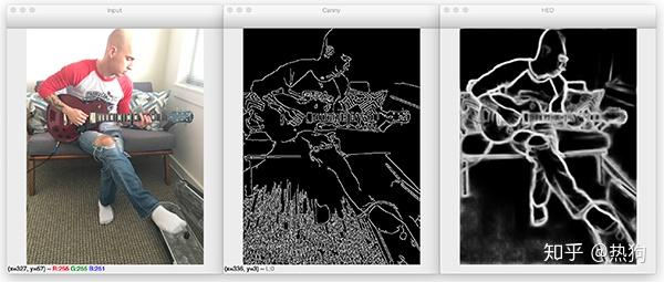 边缘检测 使用 Opencv 和 深度学习 进行整体嵌套边缘检测 知乎