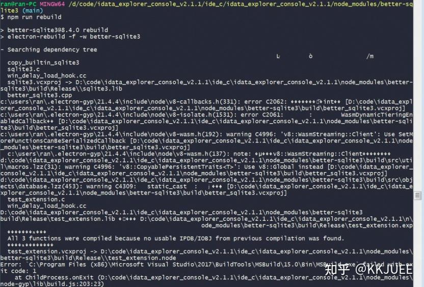 【Electron基础】Electron配套工具SQLite、Knex.js和Sharp安装 - 知乎
