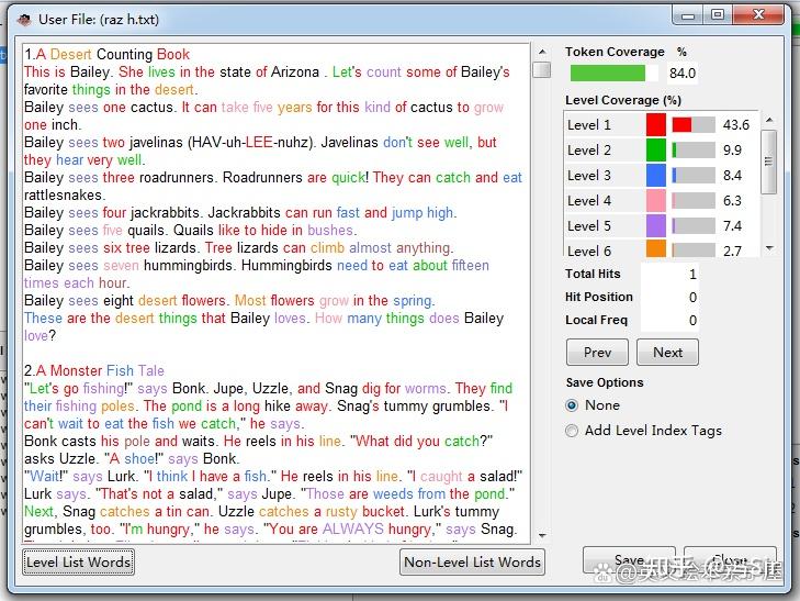 《RAZ H》词汇量，对应英语水平难度详细数据 - 知乎