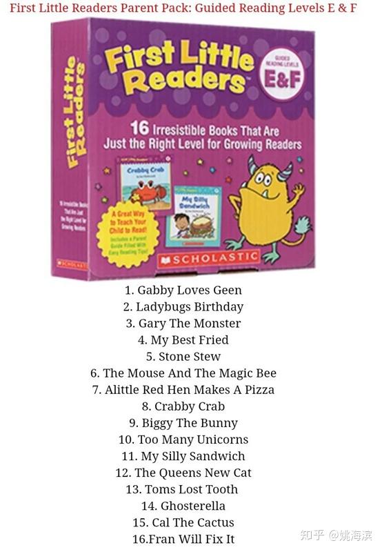 大牛荐书：美国最火英文读本 First Little Readers! - 知乎