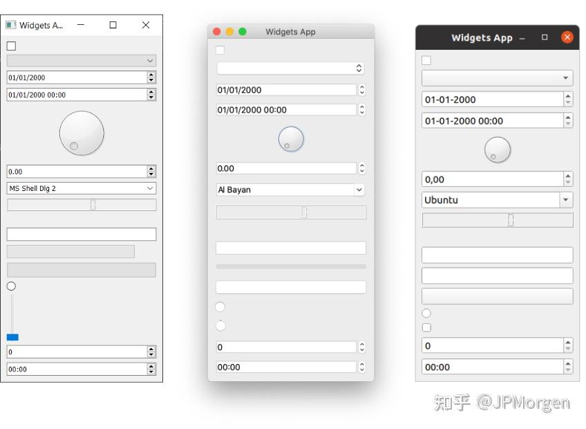 3.PyQt 部件(widgets) - 知乎