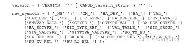 DBC文件格式解析 - 知乎