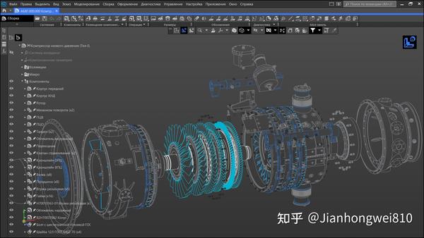 说说俄罗斯三维建模软件：KOMPAS-3D（КОМПАС-3D v20） - 知乎