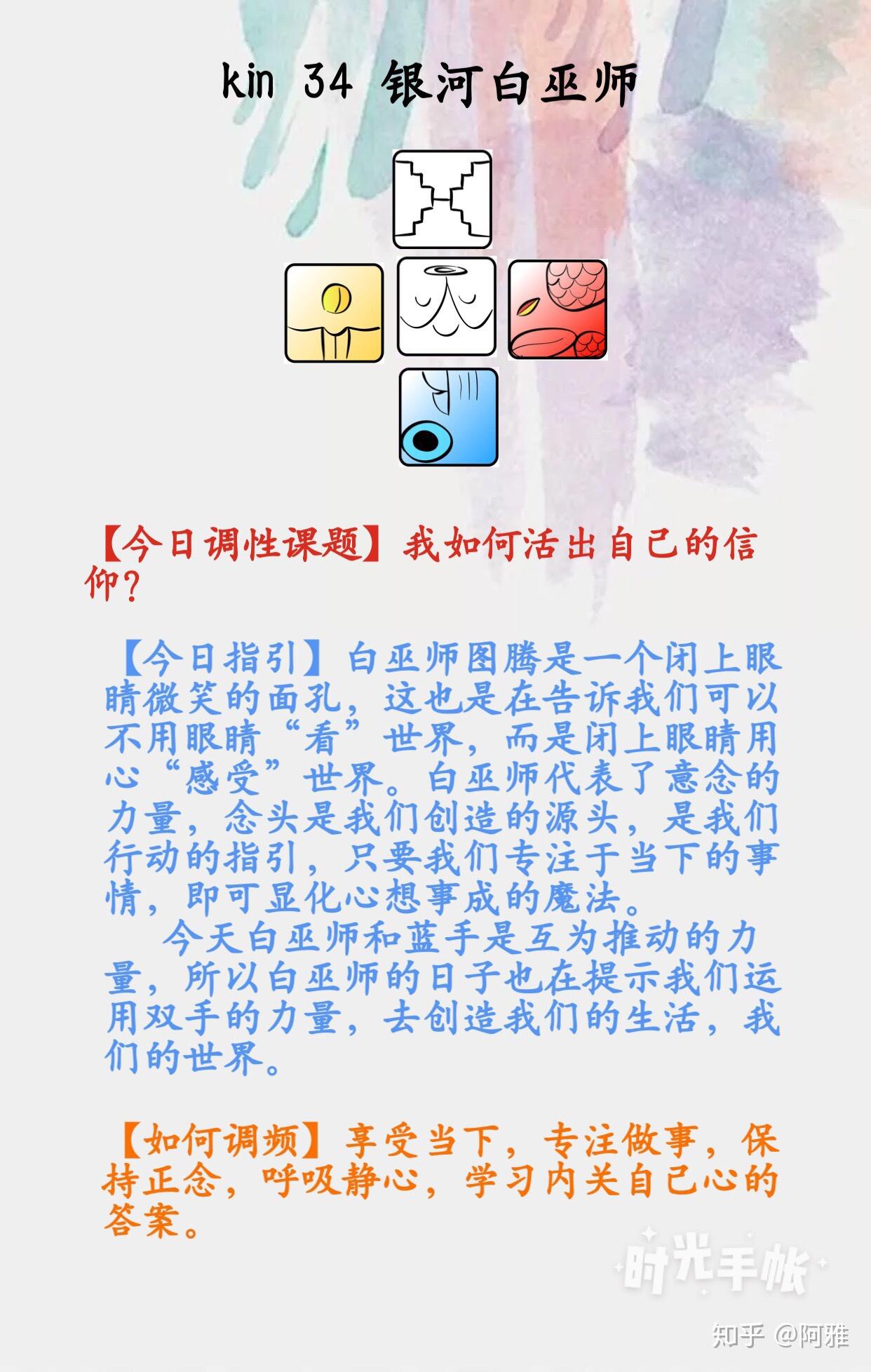 2019.8.15 kin 34 银河白巫师 - 知乎