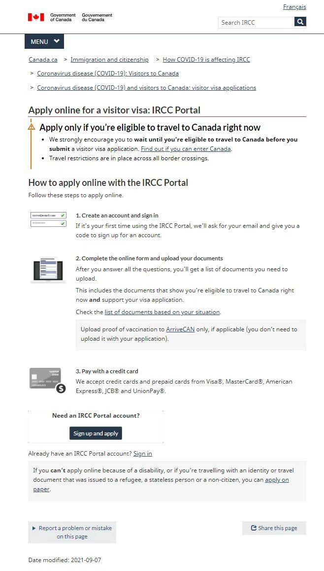 加拿大签证申请：快速通道IRCC Portal Account - 知乎