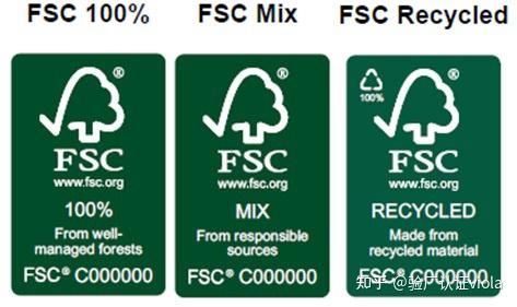 FSC认证的三种标签的区别 - 知乎