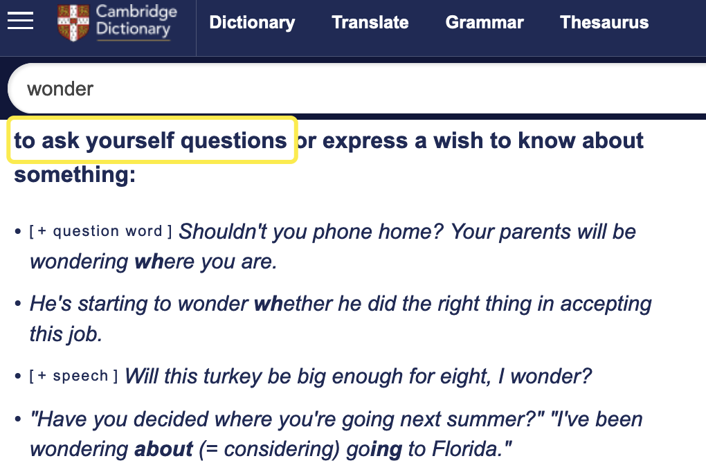 I wonder... 、I am wondering...、I was wondering... — 用法奇特的动词 “wonder” - 知乎