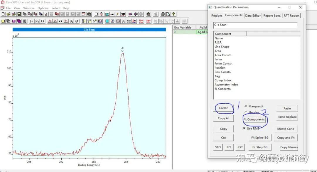 全网最全！CasaXPS（XPS数据分析）安装教程，亲测可用，免费下载！以及CASAXPS的使用教程！ - 知乎