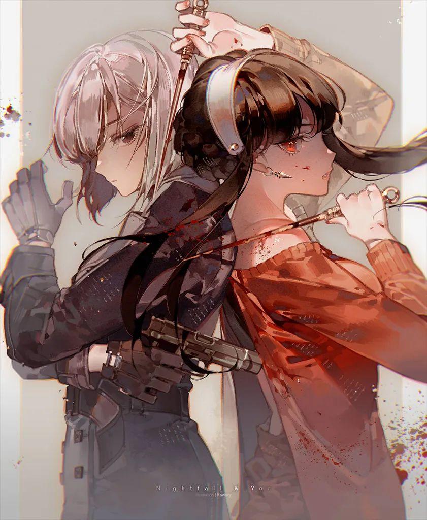 插画师twi：mogarism插画师twi：kawanocy插画师ins：lolonuno插画师twi：JNKku - 知乎