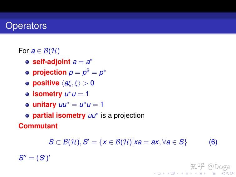 Operator Algebra--PPT - 知乎