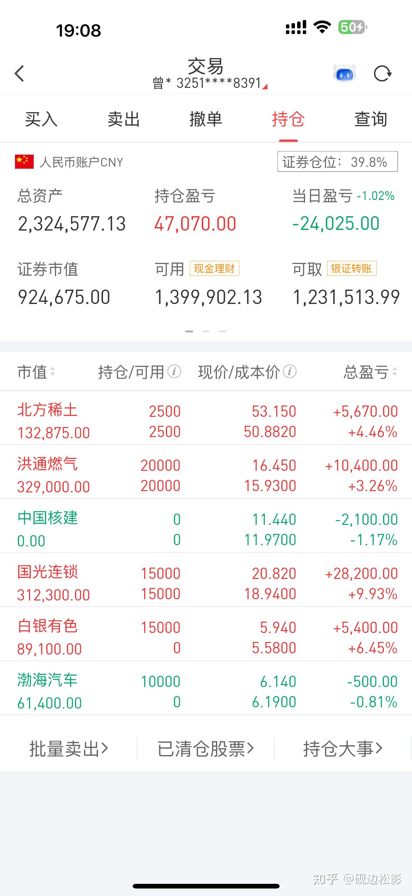 100w冲600w实盘日记，操作第二十九天，目前232.4w ，白银有色强势封板！ - 知乎