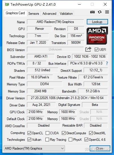 显卡评测第11期：AMD R7 4750G 核显 - 知乎