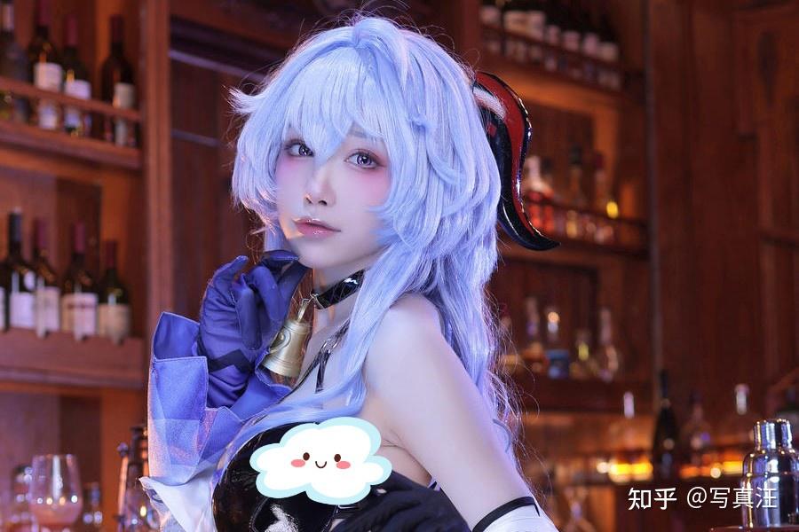 水淼Aqua写真合集cos图片:甘雨 同人魅魔 - 知乎