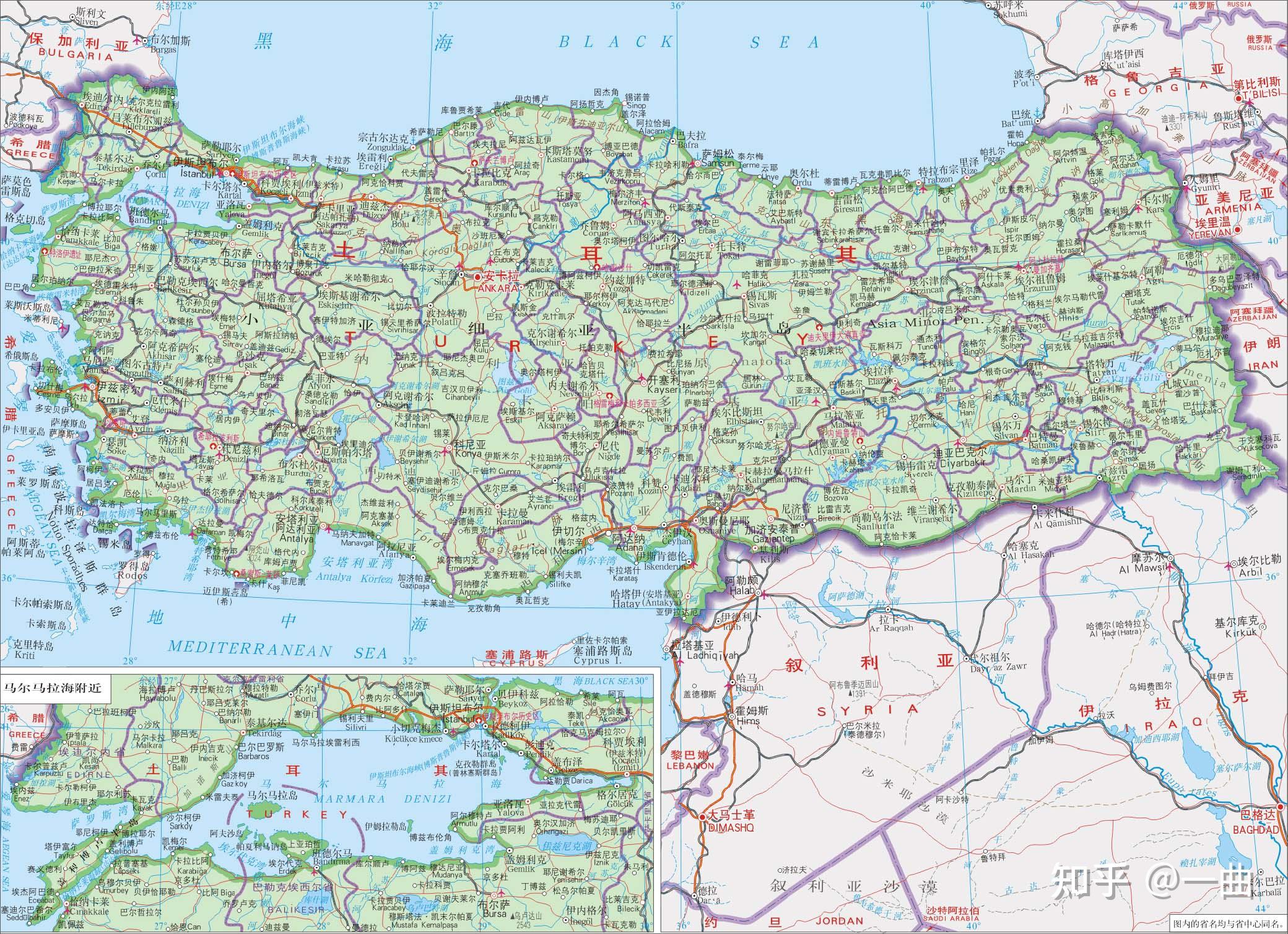 高清地图｜世界各国/地区超高清地图分享 - 知乎