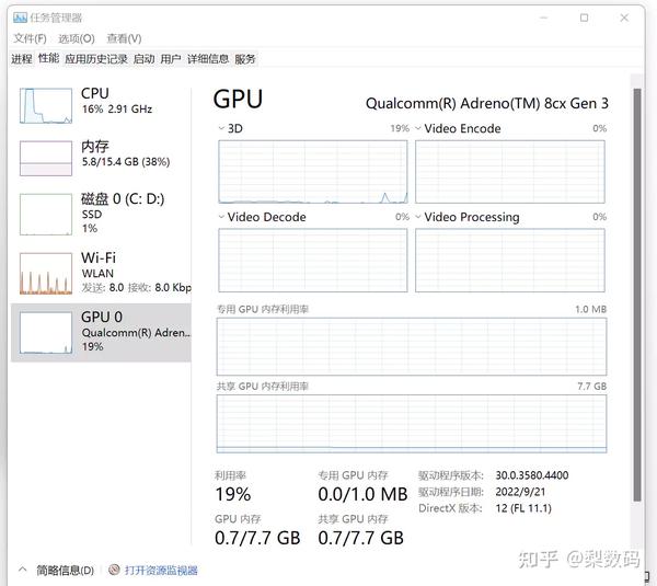 骁龙 8cx Gen3 的 Windows 11 on ARM 体验 - 知乎