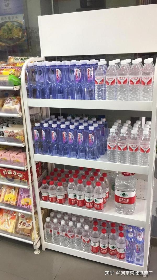 酸奶牛奶罐头啤酒白酒饮料展示架小货架 - 知乎