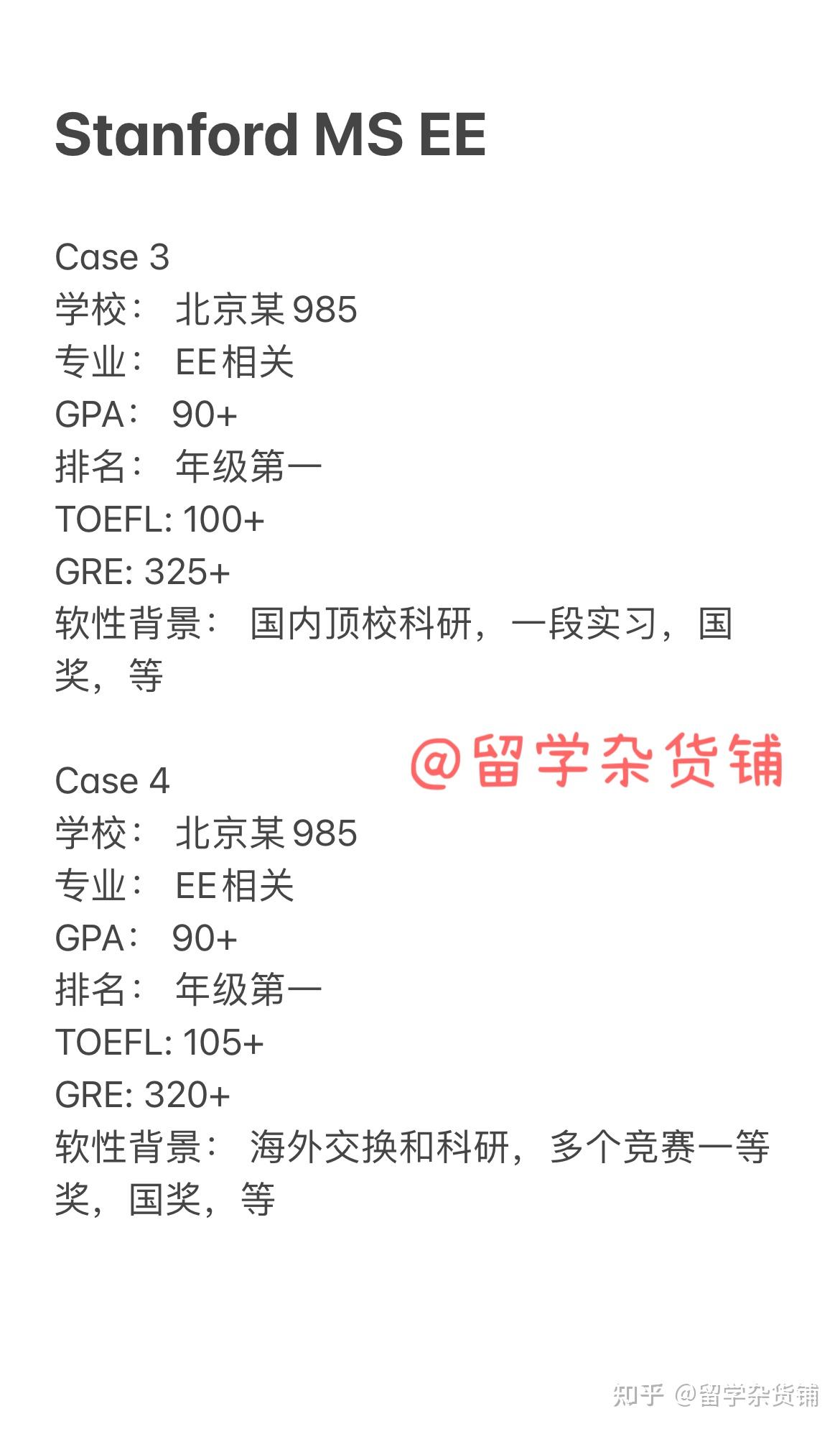 [留学美国]Stanford MS EE更偏爱大陆女生？ - 知乎