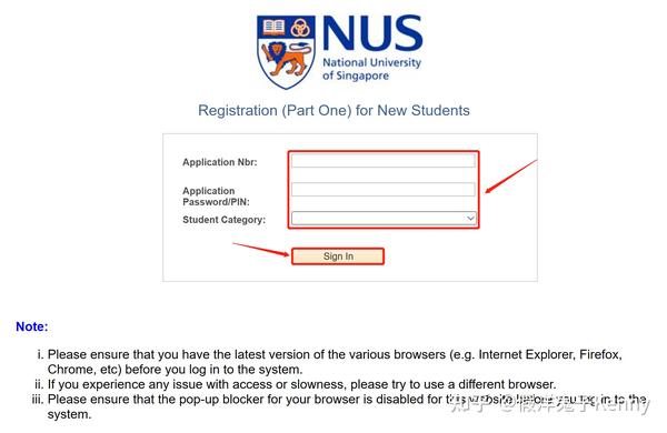 新加坡国立大学 National University of Singapore (NUS) 新生注册教程 Part One - 知乎
