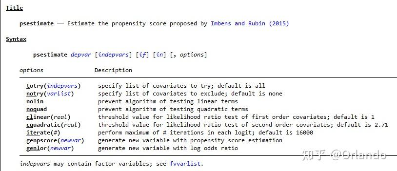 倾向得分匹配(PSM)中协变量的筛选（psestimate） - 知乎