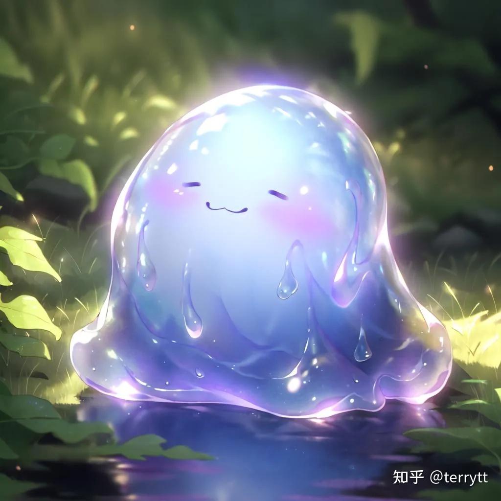 史莱姆家族 niji F_slime Lora 展示 - 知乎