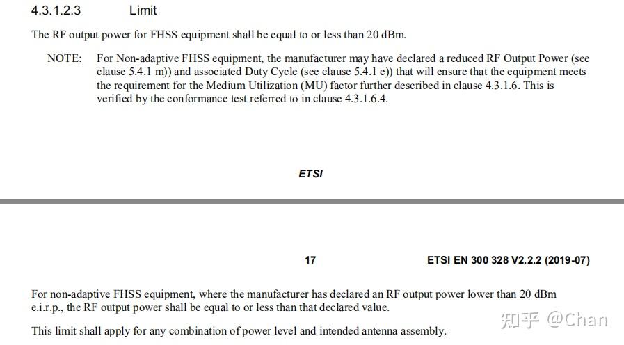 CE RF 认证之 RF Output Power - 知乎