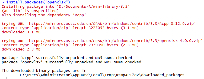 R安装“openxlsx”出现的问题 - 知乎