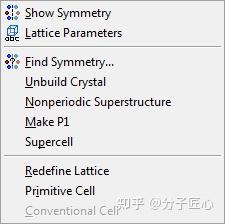 第三章第七小节：Materials Studio（MS）软件 Build 构建菜单功能简介 - 知乎