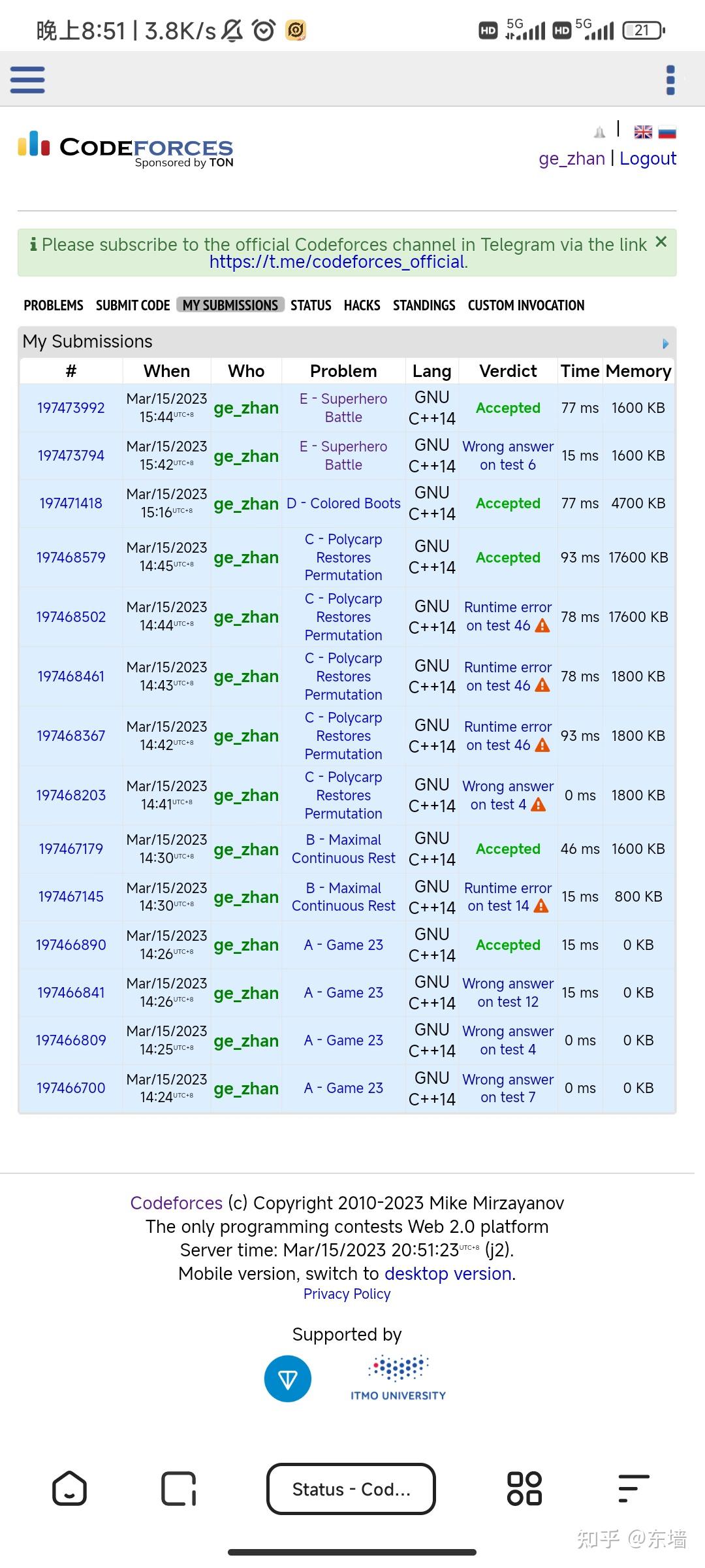 连续十天vp codeforces(div3)打卡计划 - 知乎