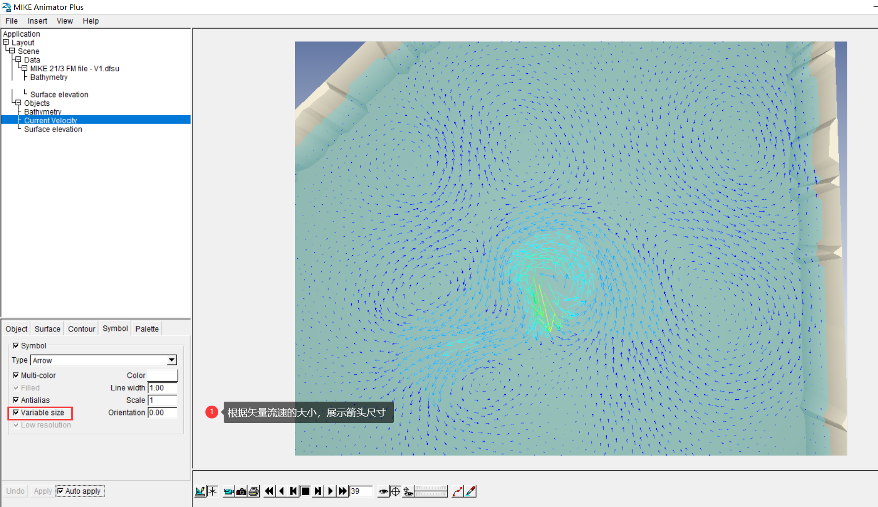 MIKE Animator 之矢量流速 - 知乎