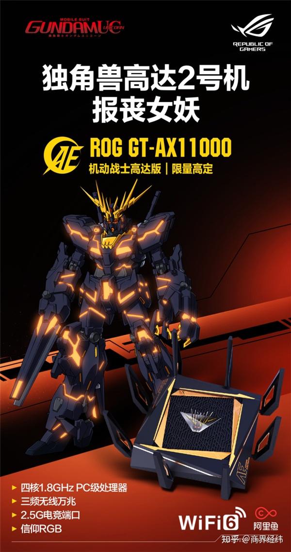 加持精神感应框架——高达定制版ROG GT-AX11000震撼来袭 - 知乎