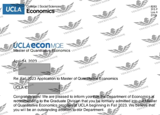 2023 VH Offer | UCLA数量经济学硕士持续获录！MQE再+1！ - 知乎