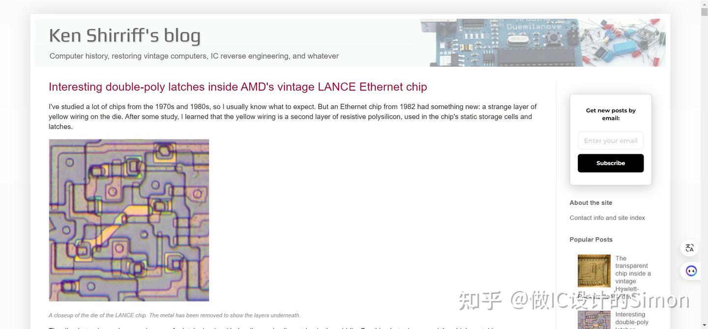 看看芯片die photo - 知乎