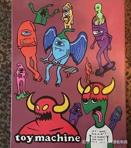 盘点美国知名滑板品牌Toy Machine - 知乎