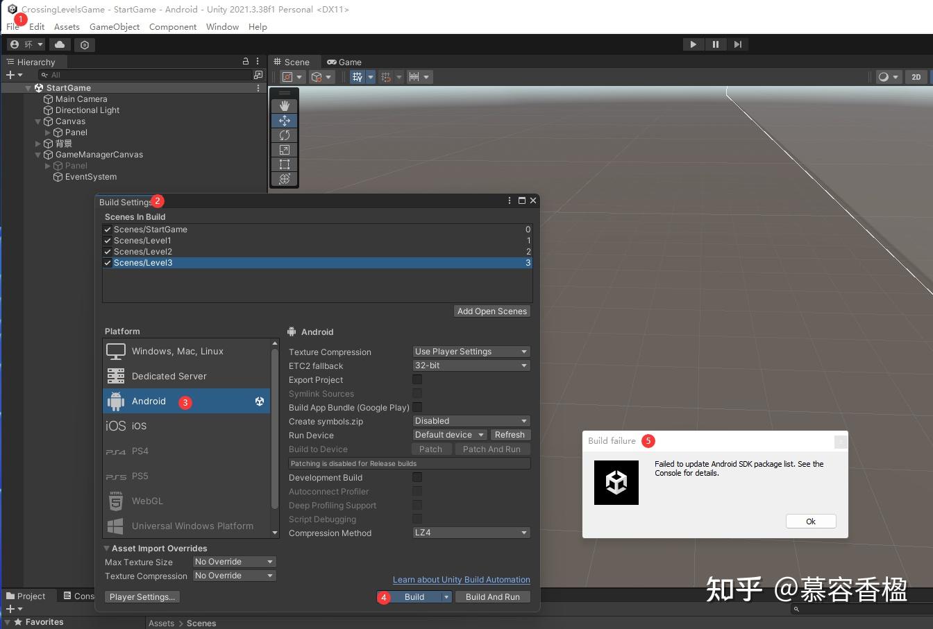 Unity项目基础编译及导出.apk - 知乎