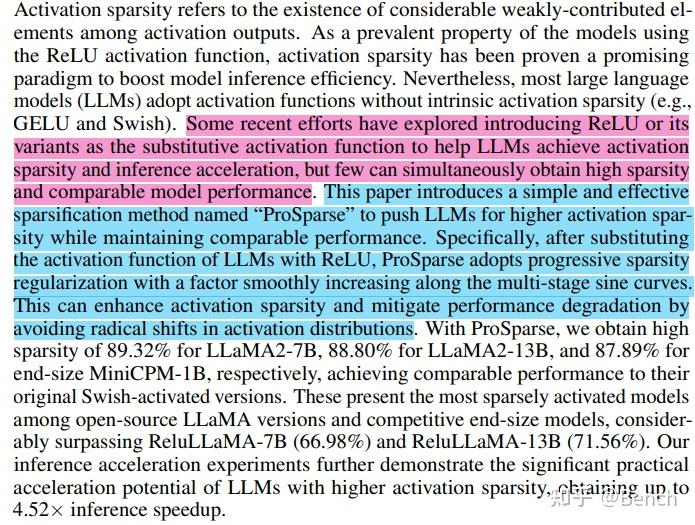 LLM端侧部署：稀疏激活 - 知乎