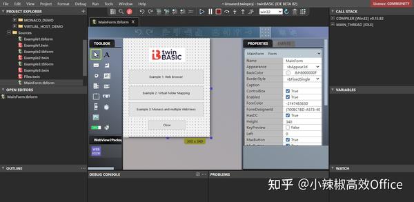 twinBASIC-VB6的替代者的最新功能预览(支持64位VBA插件开发及ActiveX) - 知乎