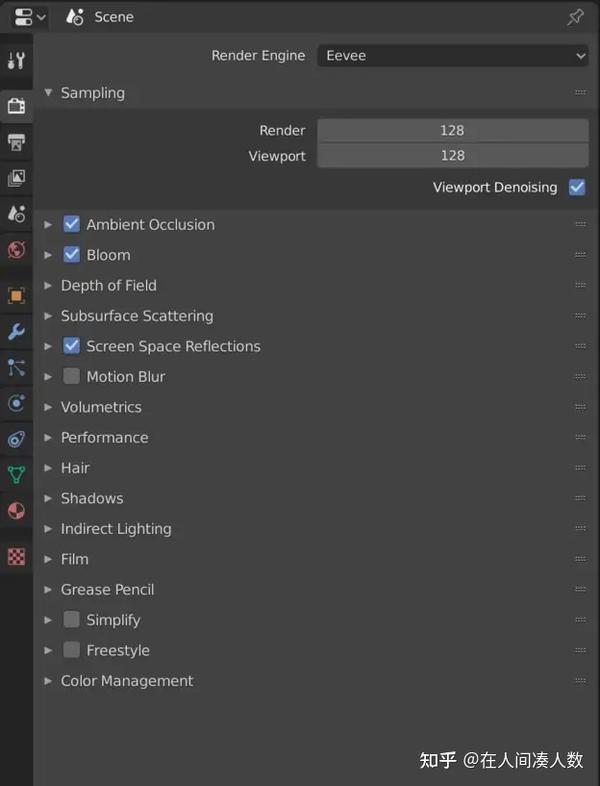 Blender Eevee 渲染设置指南 - 知乎