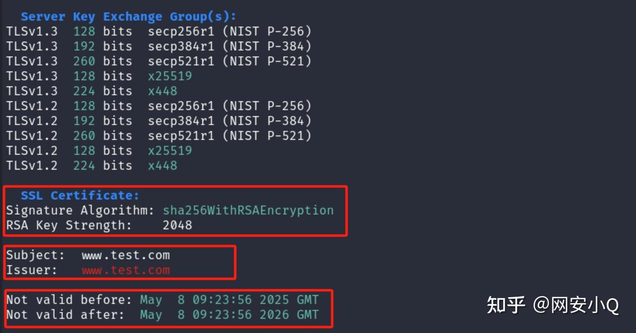 kali工具集-sslscan安全检测与HTTPS服务器部署实践 - 知乎