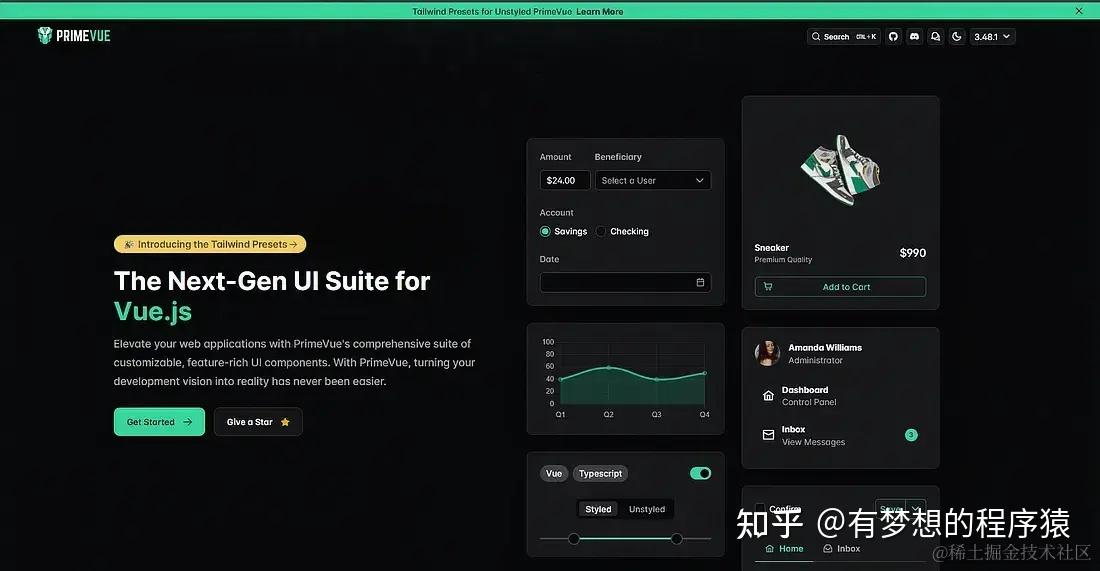 2024 十大 Vue UI 库 - 知乎