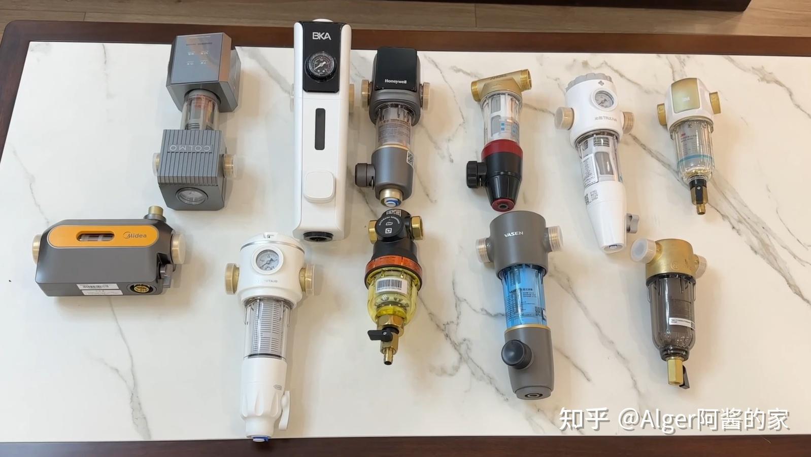 【实验室评测】11款主流前置过滤器硬核实测：霍尼韦尔、BKA、3M、美的、沁园、滨特尔…谁才是真香？ - 知乎