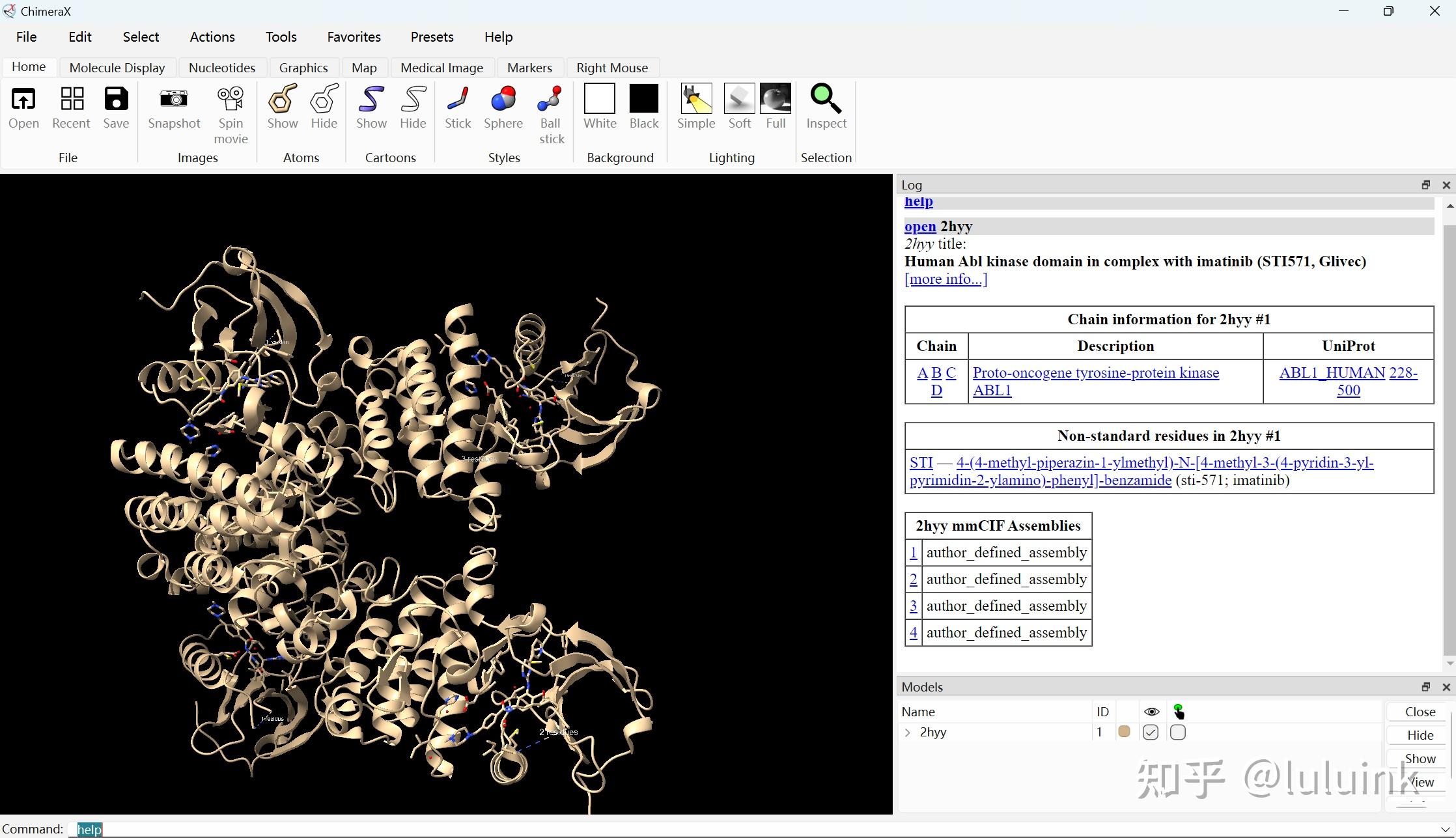 UCSF-ChimeraX教程的正确打开方式 - 知乎