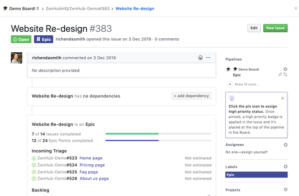 在GitHub中使用Epics和Milestones的初学者指南 - 知乎