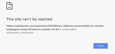 ERR_ADDRESS_UNREACHABLE如何解决？ - 知乎