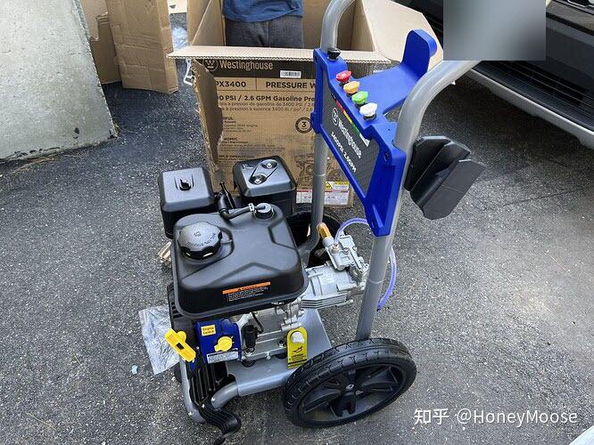 西屋电气燃油高压水枪使用评测 知乎
