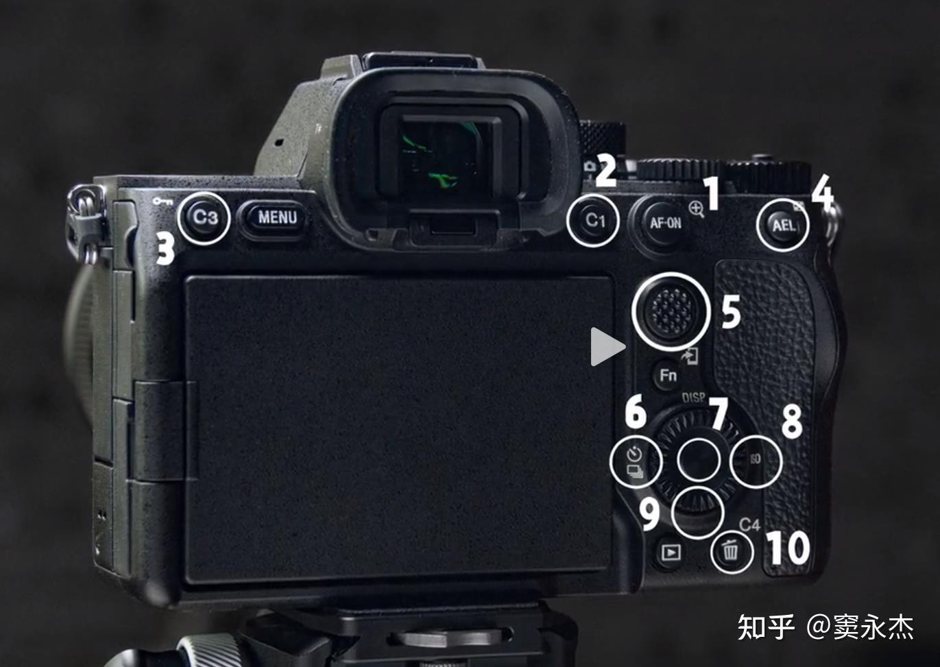 索尼A7M4保姆级快捷键设置教程（一） - 知乎