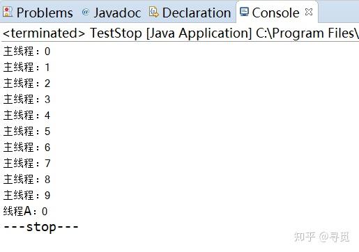 终止线程的典型方式 - 知乎