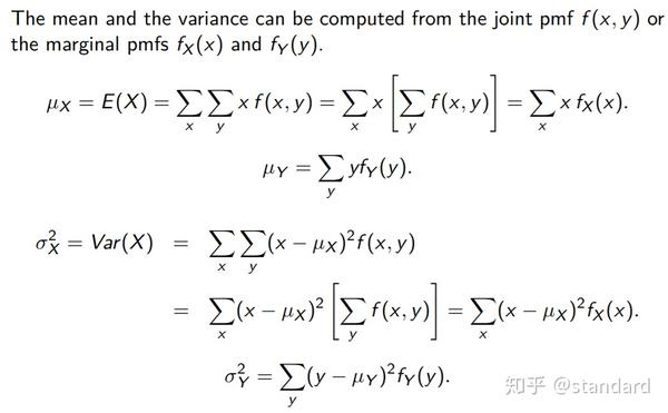 概率与统计推断 Week 4 bivariate distributions - 知乎