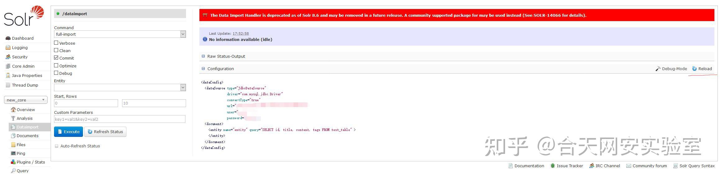 CVE-2021-44548 Apache Solr 敏感信息泄露漏洞分析及复现 - 知乎