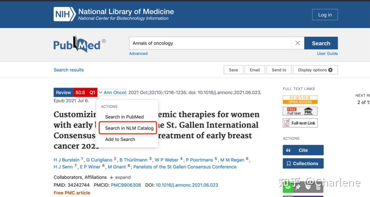 使用pubmed 快速进入某期刊官网、查找文章 - 知乎