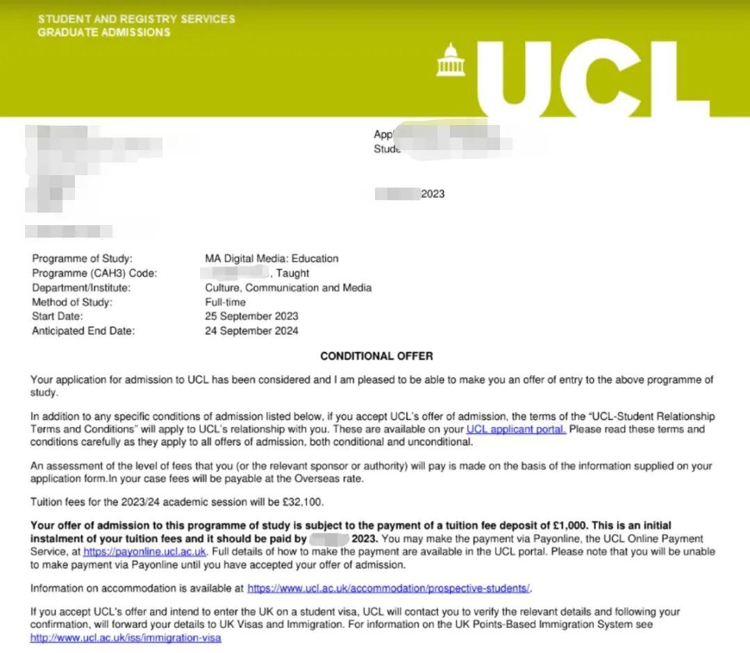 【offer喜报】211大学83+，成功收获UCL Offer！ - 知乎